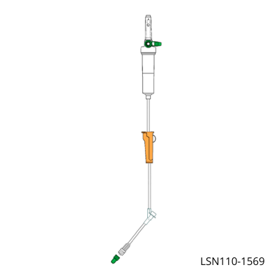 Dialex Infuusleiding ref. 110.1569 - Totale lengte 225cm / 100 stuks